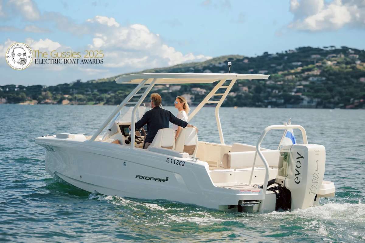 AX/E 22 selected as finalist for The Gussies 2025 Electric Boat Awards ...