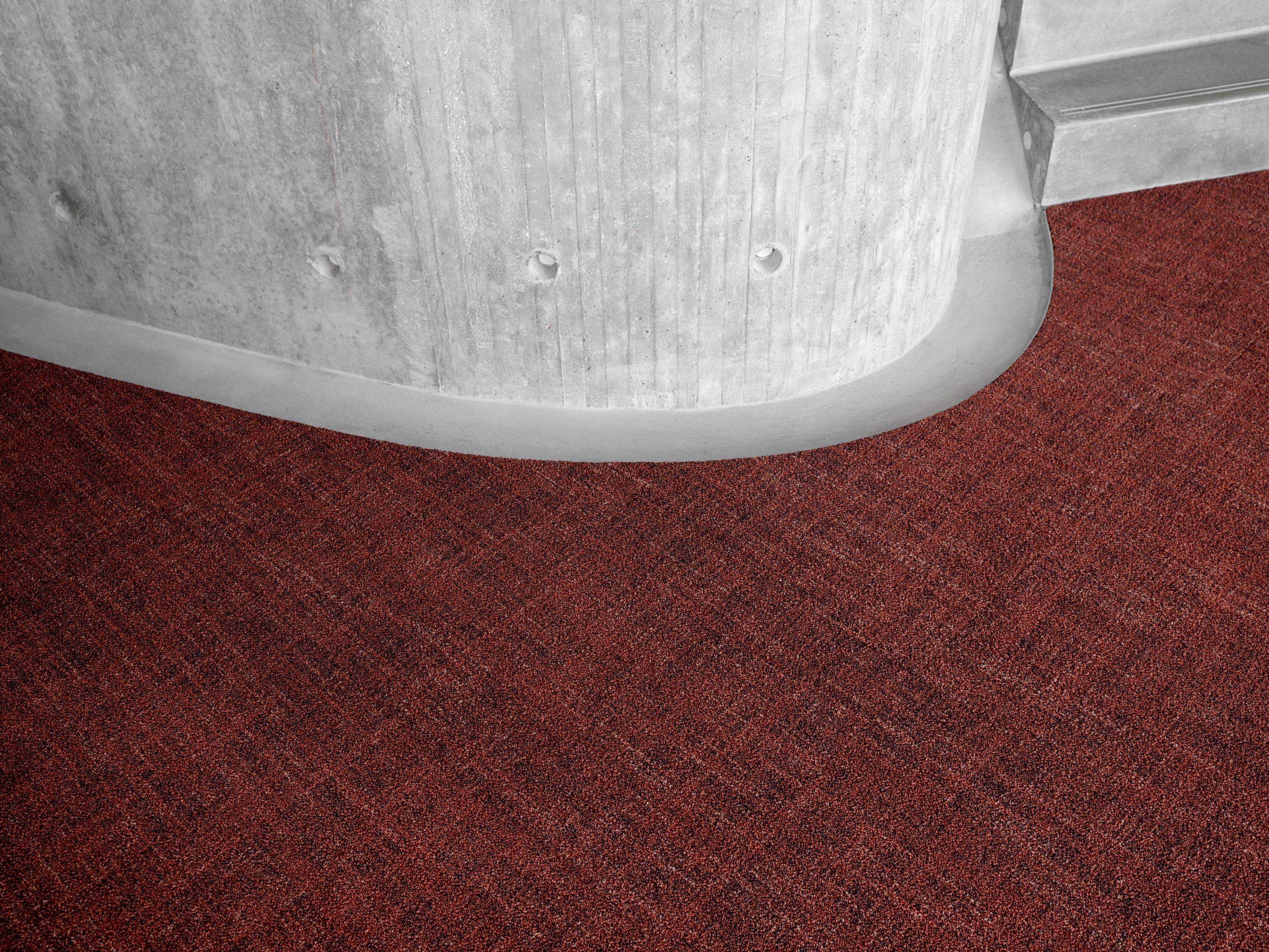 REFORM - Calico - Dark plum - Dalles et planches de moquette