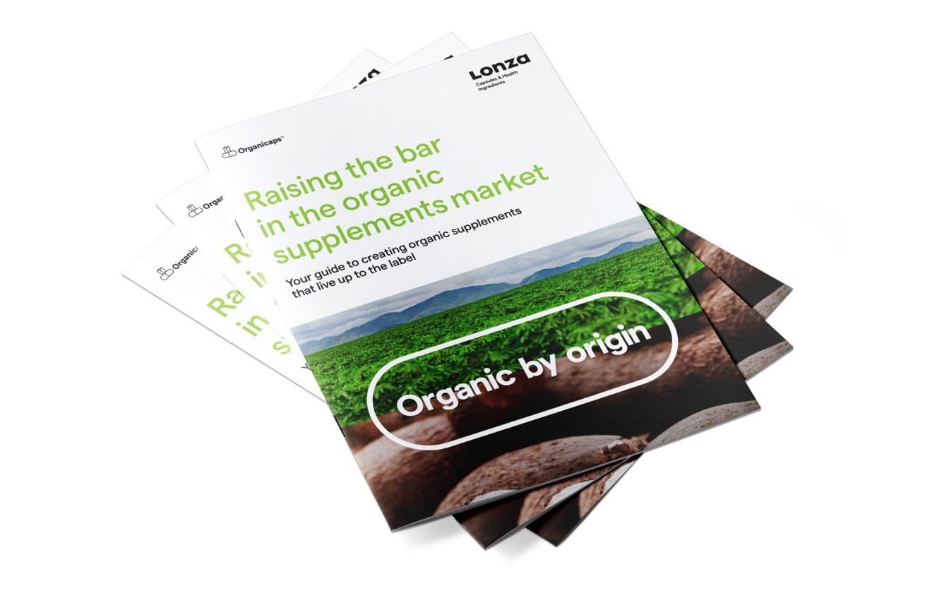 Raising the Bar in the Organic Supplements Market with Capsugel ...